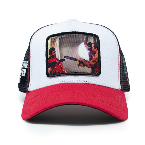 Scarface Trucker hat Red/White – Gold Star