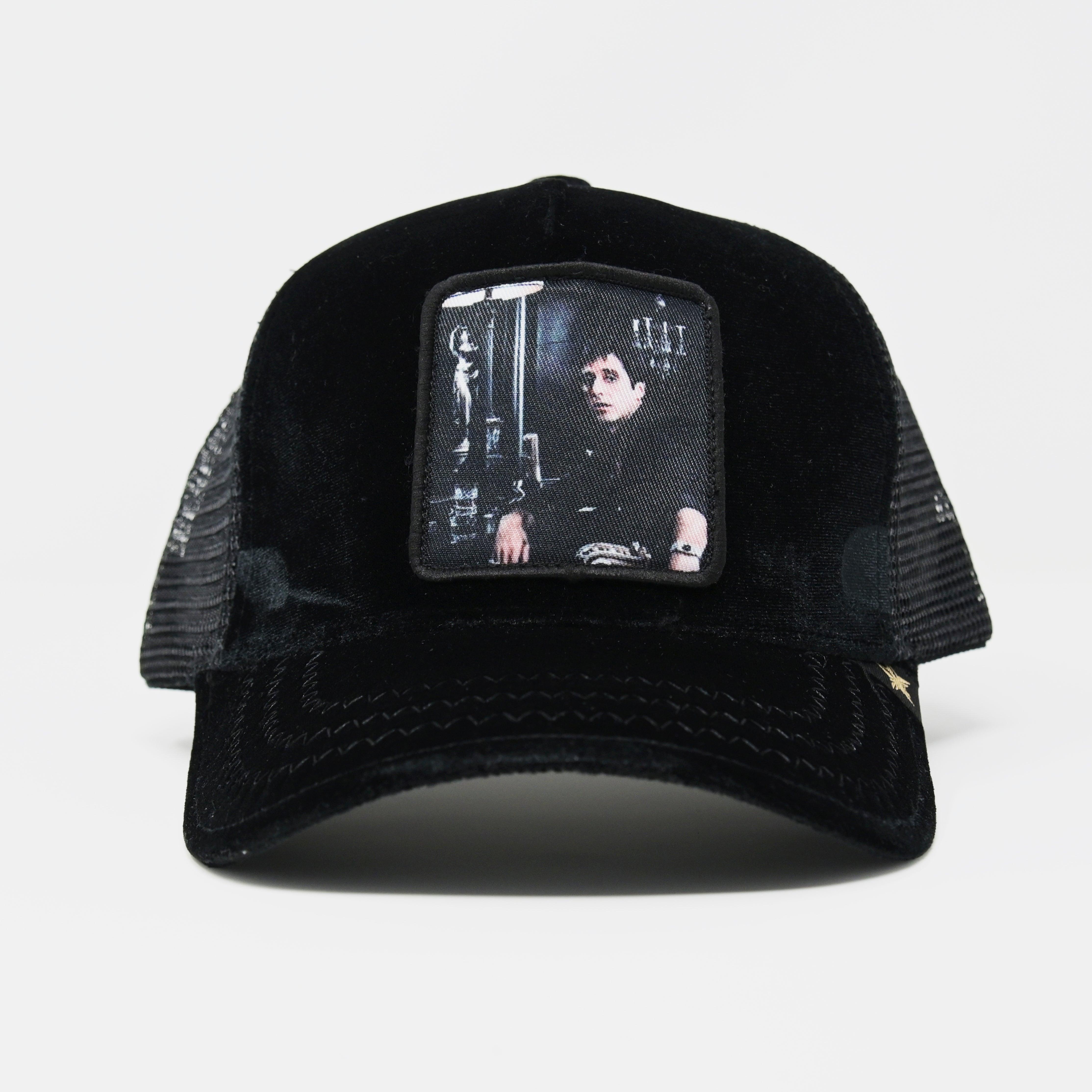 Scarface Black velvet Trucker hat – Gold Star Hat